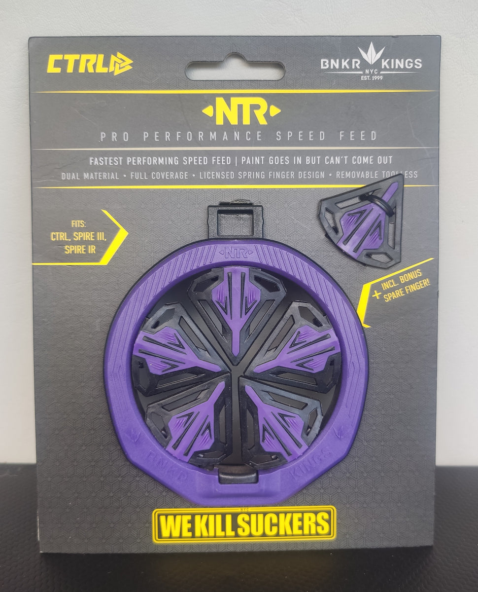 Bunkerkings NTR Speed Feed - CTRL/Spire III/IR/280 - Purple – Headshot ...